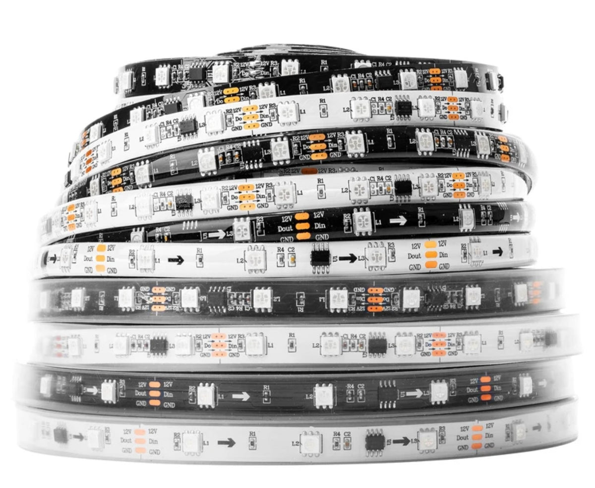12V Pixel Strips – Wally's Lights LLC