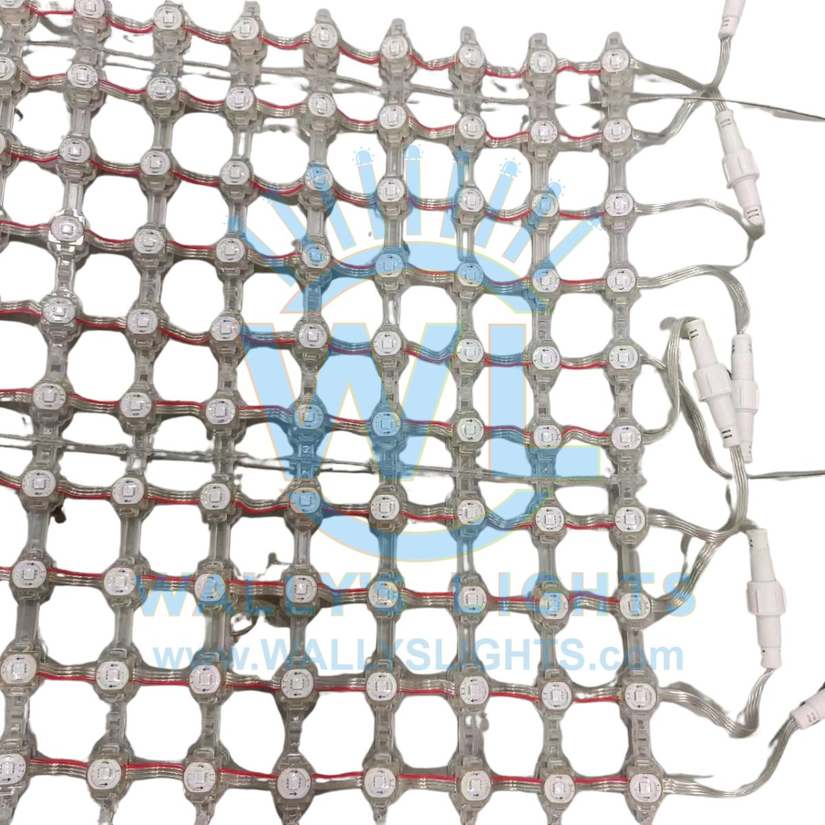 12V Pro Dual Data WS2808 Matrix Mesh Panel – Wally's Lights LLC