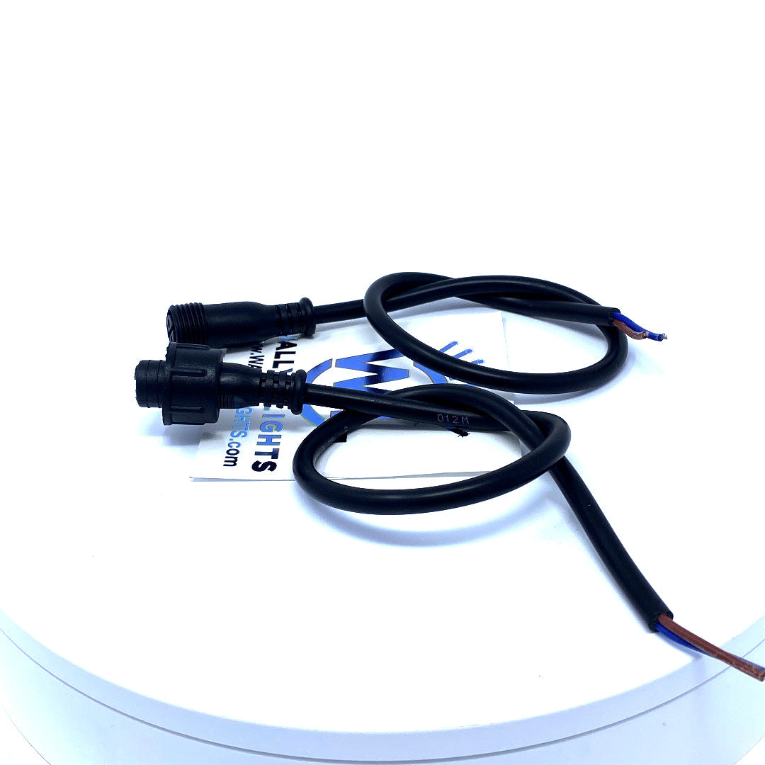 5 Pack of 2 Core Power Injection Ray Wu Pigtail ~36” – Wally's Lights LLC